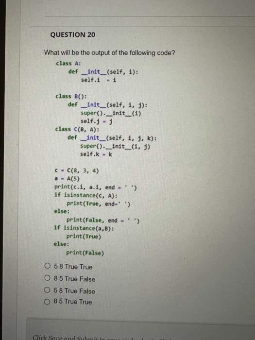 Solved QUESTION 19 What will be the output of the following | Chegg.com