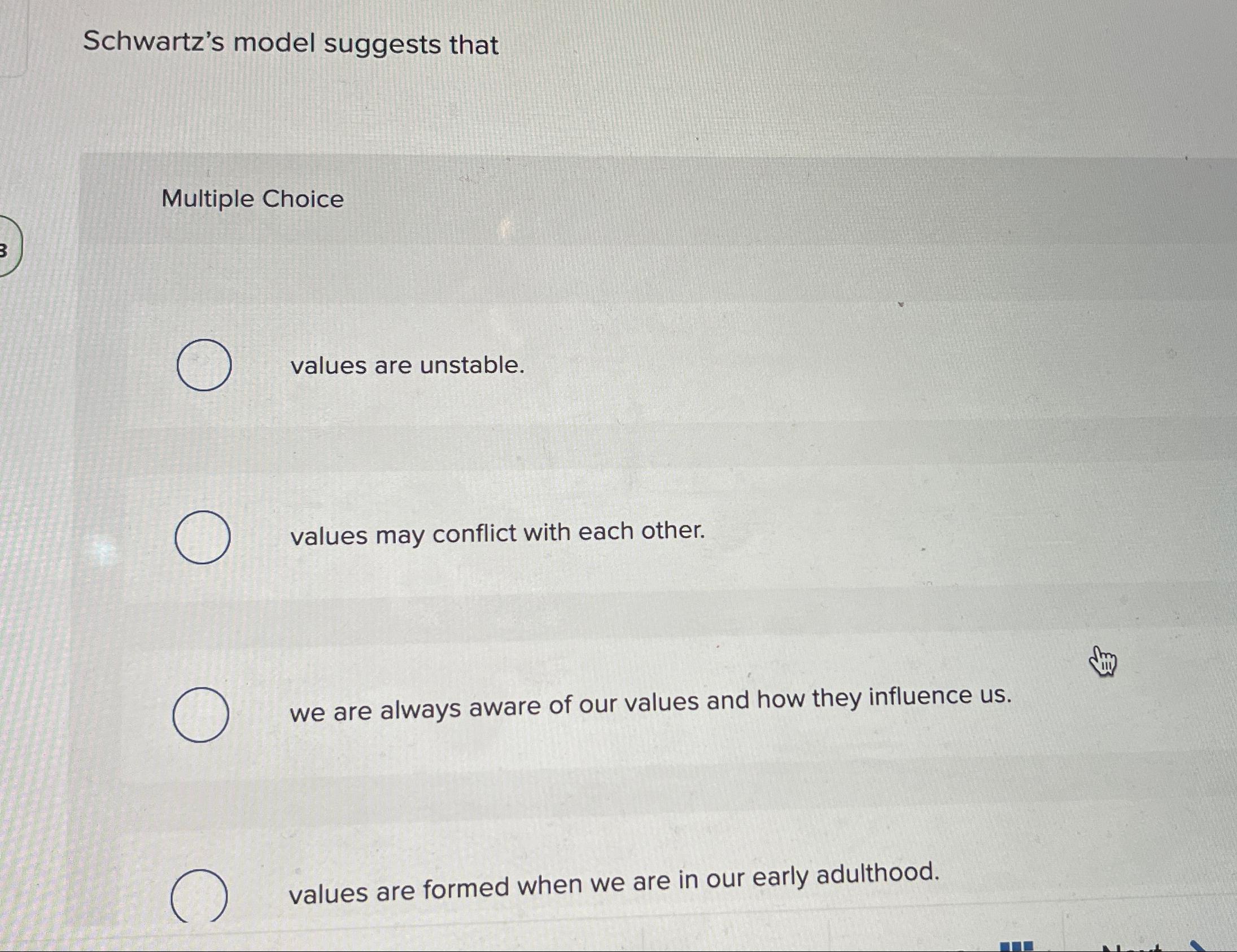 Solved Schwartz's model suggests thatMultiple Choicevalues | Chegg.com Solved Schwartz's model suggests thatMultiple Choicevalues | Chegg.com