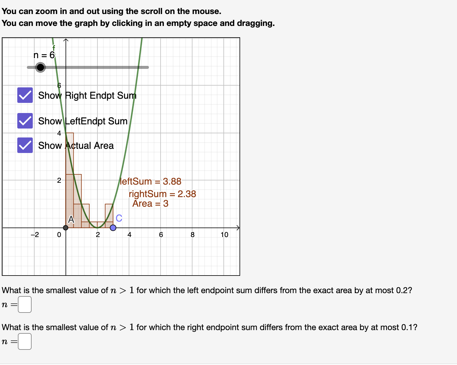 Solved You can zoom in and out using the scroll on the | Chegg.com