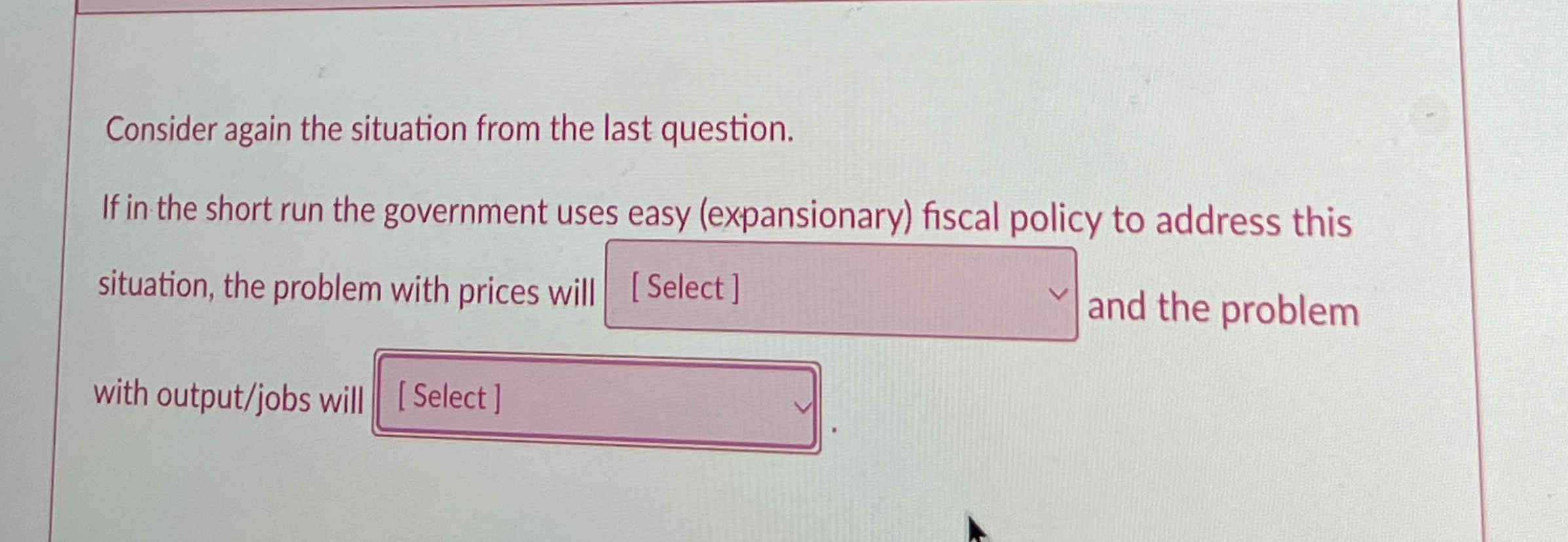 Solved Consider again the situation from the last | Chegg.com