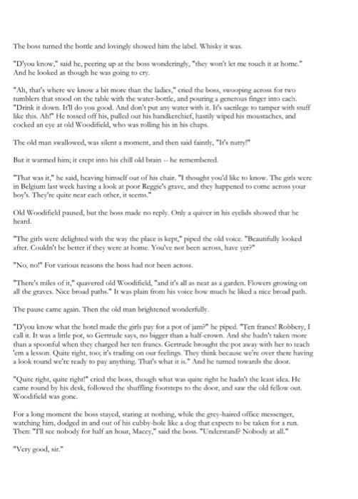 Solved The Fly by Katherine Mansfield "Yare very snug in | Chegg.com