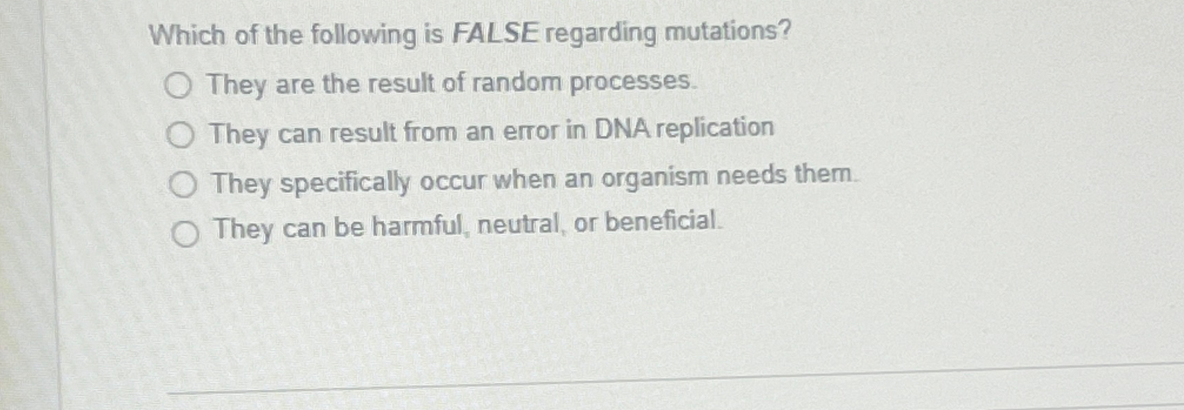 Solved Which of the following is FALSE regarding | Chegg.com