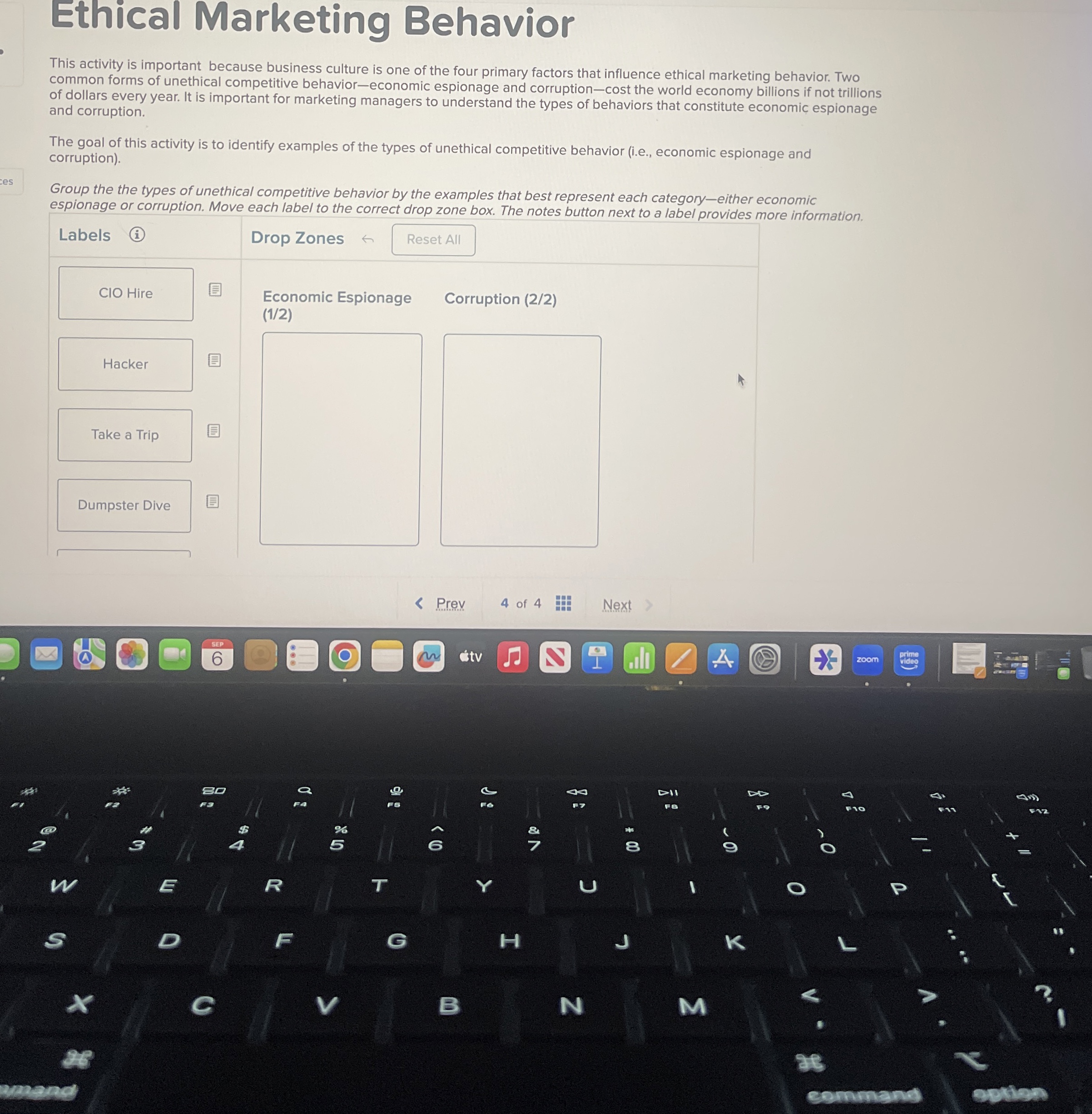 Solved Ethical Marketing BehaviorThis activity is important | Chegg.com