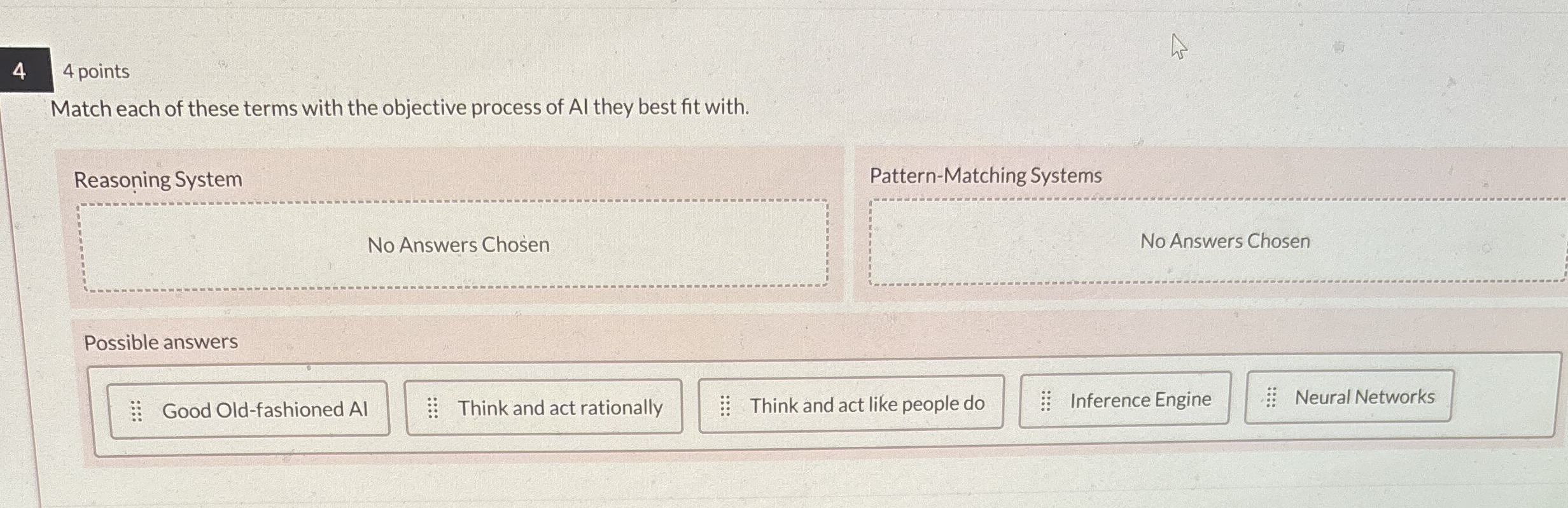 Solved 44 ﻿pointsMatch each of these terms with the | Chegg.com
