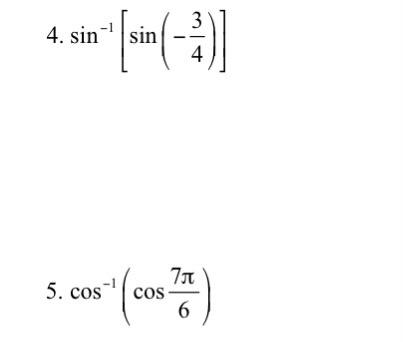 Solved 4. sin sin 4 5. cos! cos" (cos 24) | Chegg.com