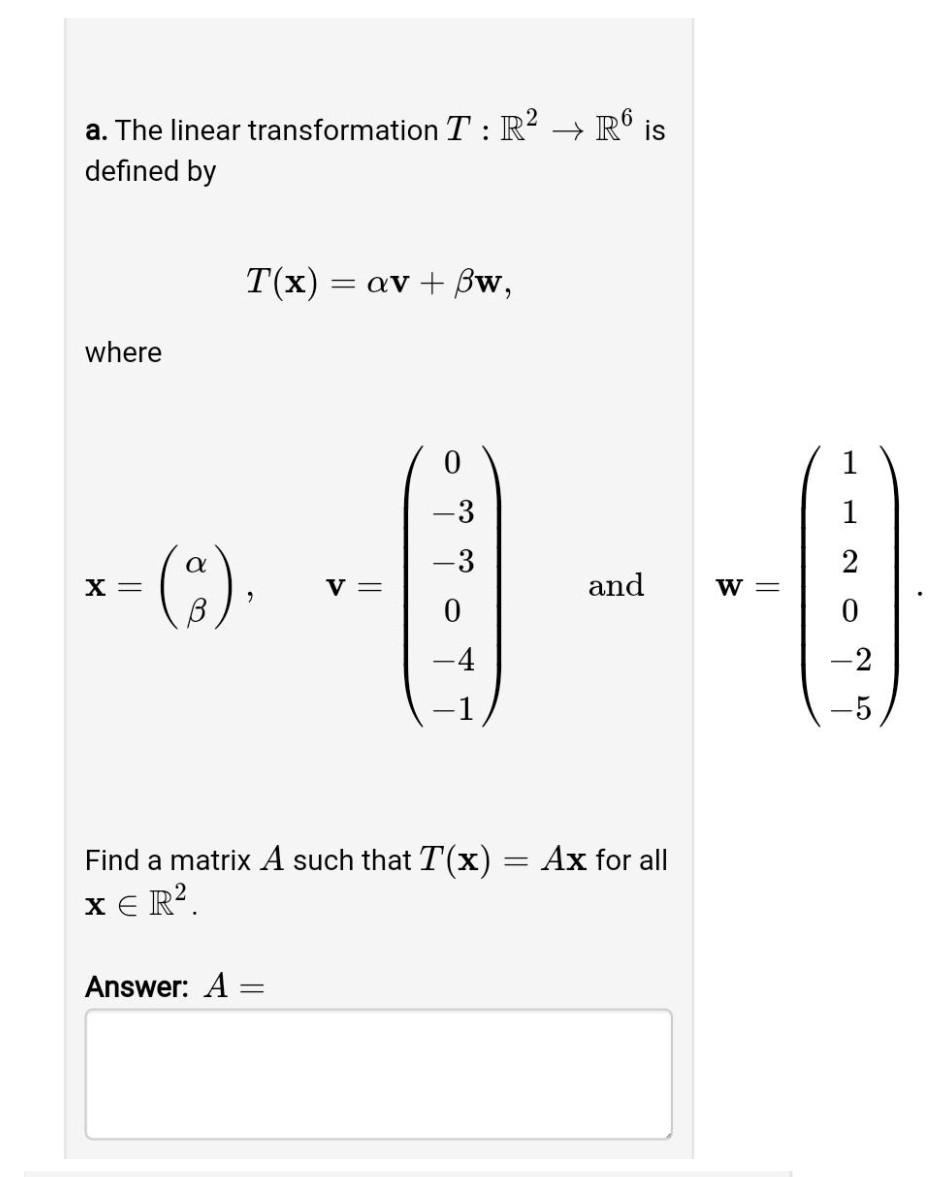 Solved c. Find the standard matrix C of the orthogonal | Chegg.com
