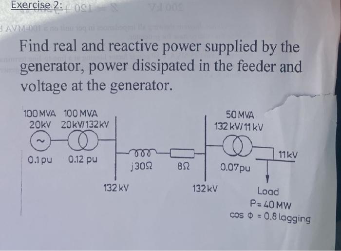 Solved Find real and reactive power supplied by the | Chegg.com