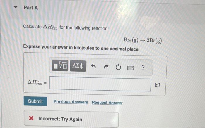 Solved For each reaction, calculate ΔHrxn∘,ΔSrxn∘, and | Chegg.com