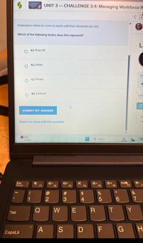 Solved UNIT 3 - ﻿CHALLENGE 3.4: Managing WorkforceEmployees | Chegg.com