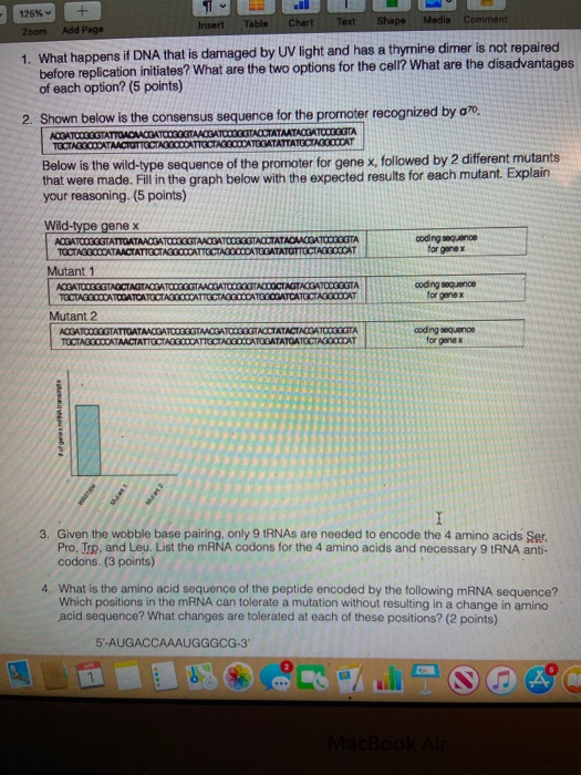 Solved 125% + Insert Shape Media Comment Zoom Add Page 1. | Chegg.com