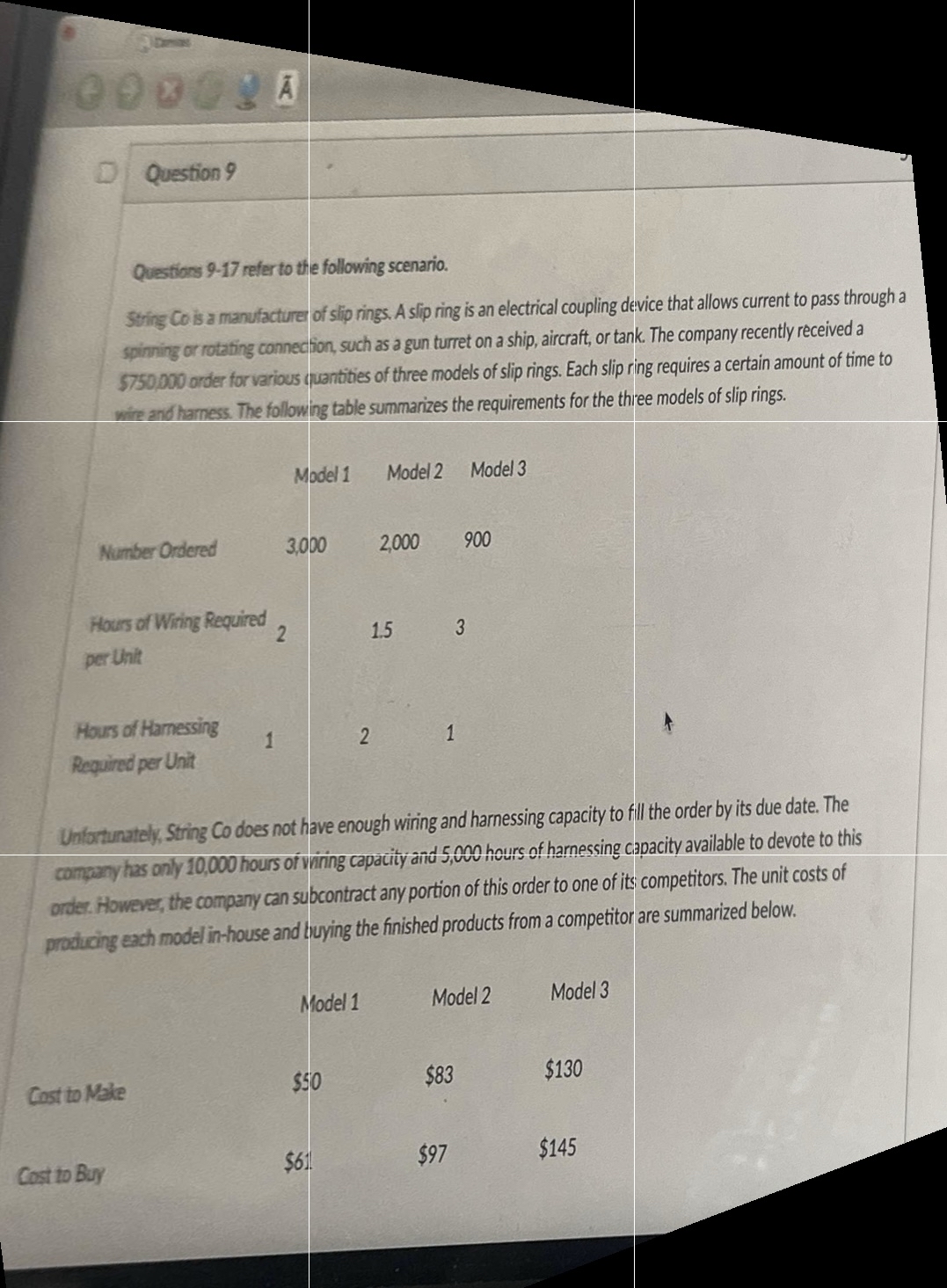 Solved In this linear program with the goal of minimizing | Chegg.com