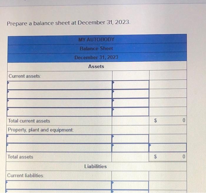Solved prepare income statement and statement of changes | Chegg.com