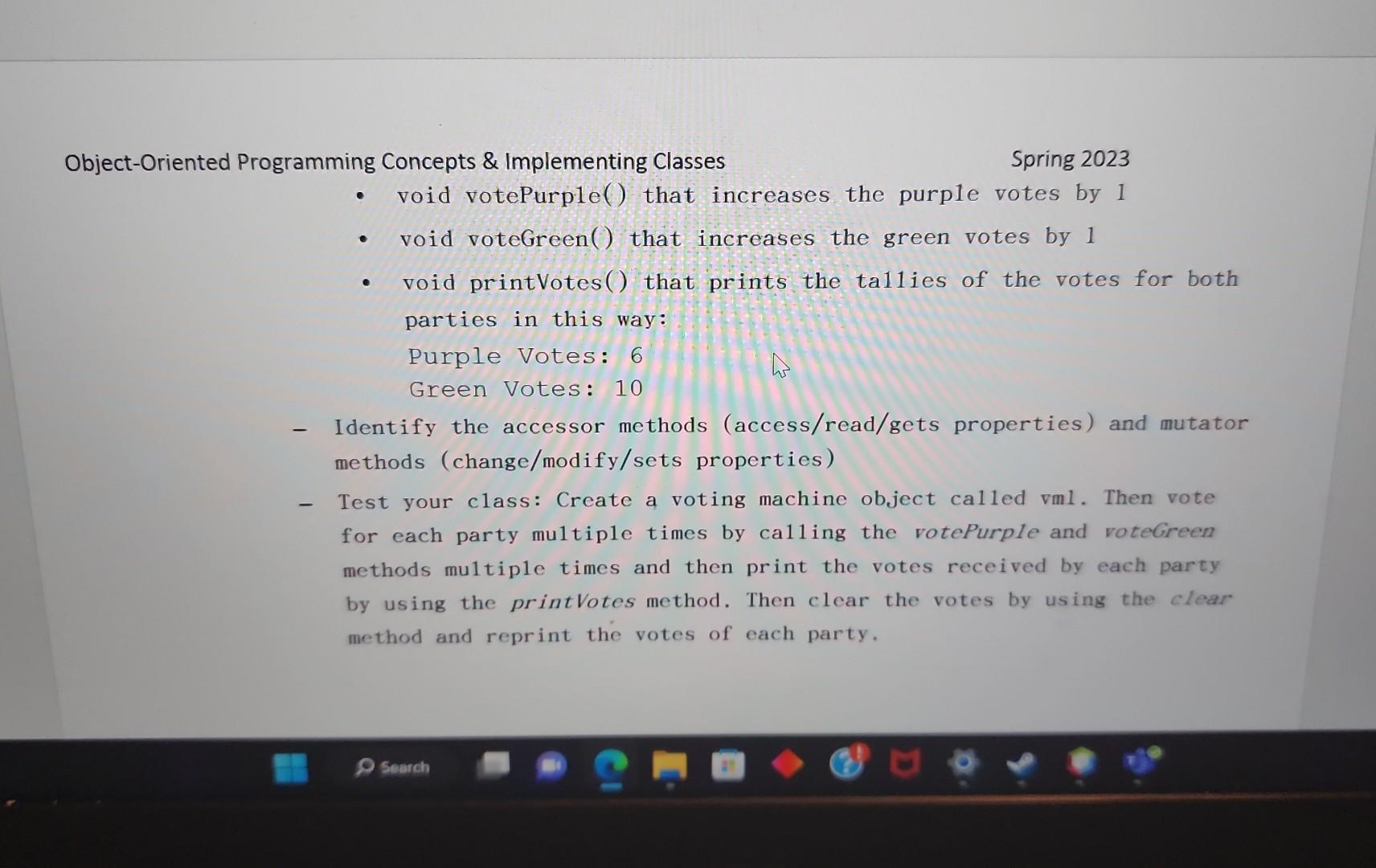 Solved 1. Copy and paste the Student class code from 1ast | Chegg.com