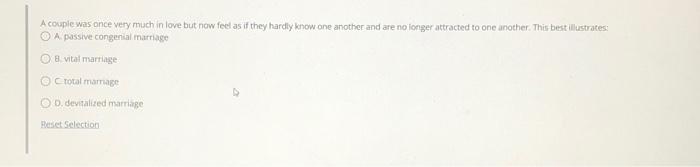 A couple was once very much in love but now feel as | Chegg.com