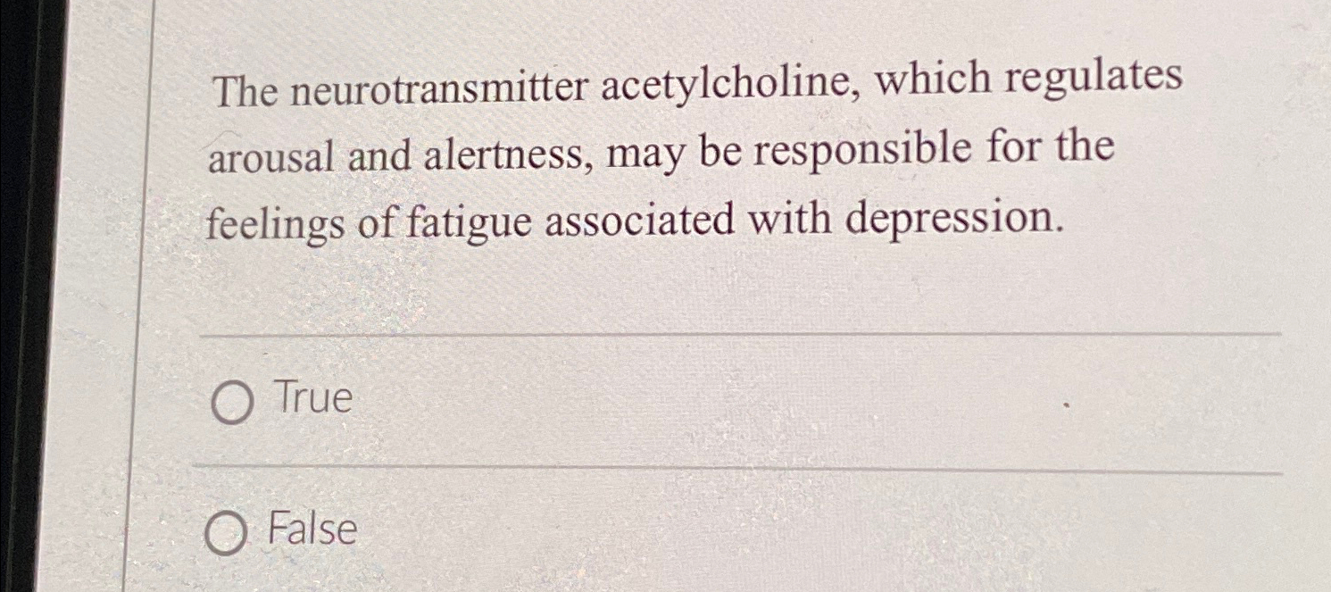 Solved The neurotransmitter acetylcholine, which regulates | Chegg.com