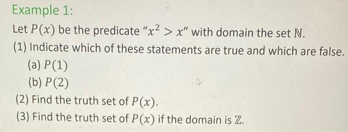 Solved this is a discrete math question about predicates and | Chegg.com