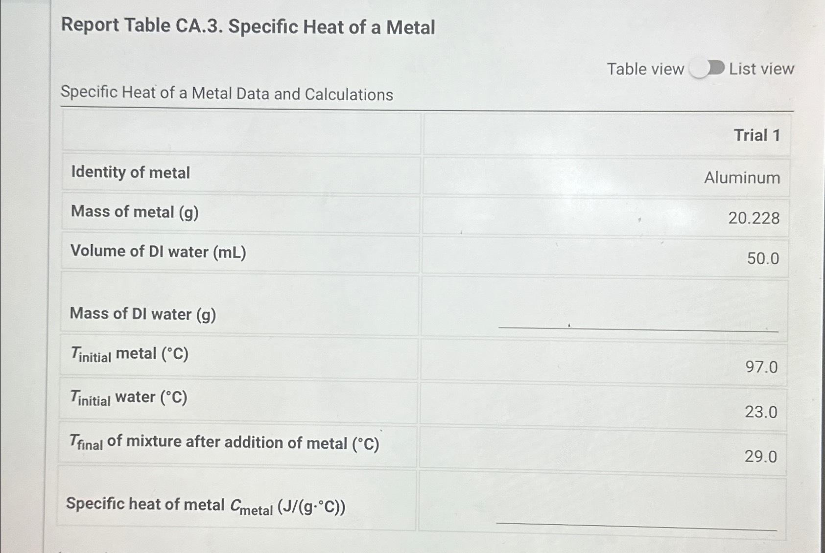 solved-report-table-ca-3-specific-heat-of-a-metaltable-chegg