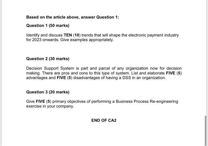 Solved Question 1 (50 marks)Identify and discuss TEN (10) | Chegg.com