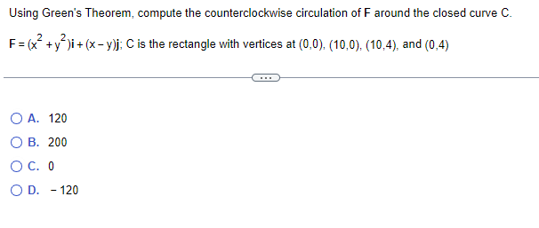 Solved Using Green's Theorem, compute the counterclockwise | Chegg.com