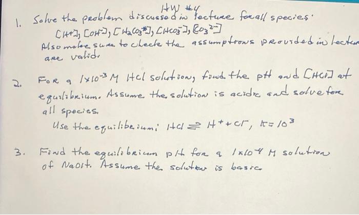 I solve the peoblem discurte y lecture for all | Chegg.com