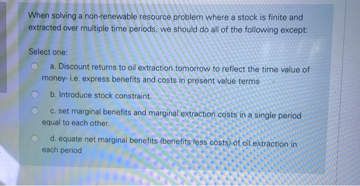 Solved Suppose we own an oil well and plan to pump oil from | Chegg.com