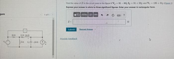 Solved Eogeress your onswer in ohmes to theres significant | Chegg.com