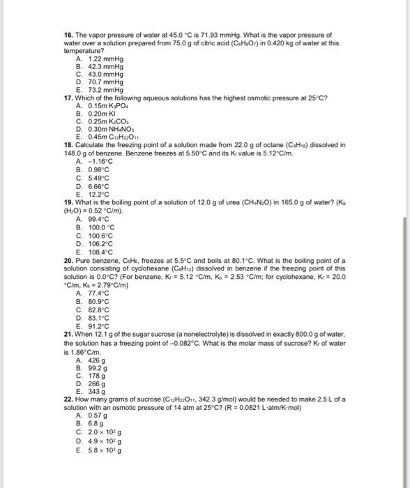 Solved Part 1. Multiple Choice Questions: Circle the correct | Chegg.com