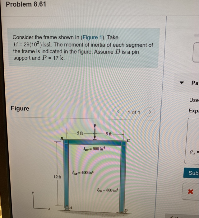 Solved Use Castiglianos Theorem And Determine The Slope At A