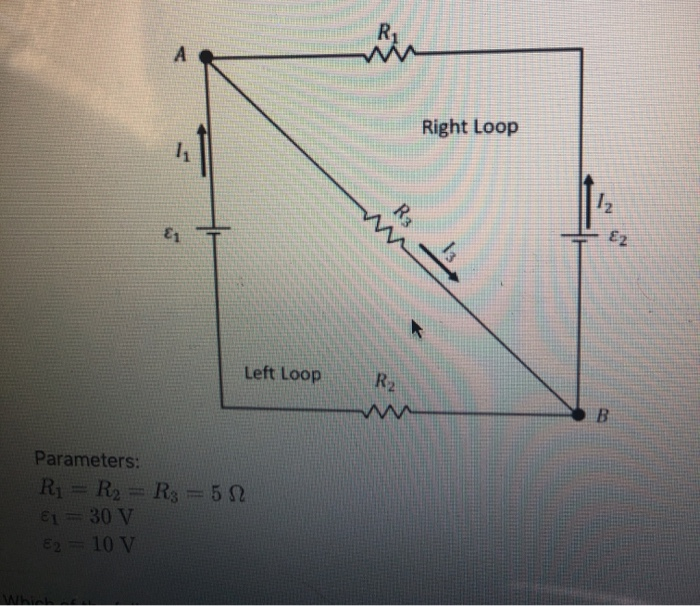 Solved what is the loop rule for the loop on the left? | Chegg.com