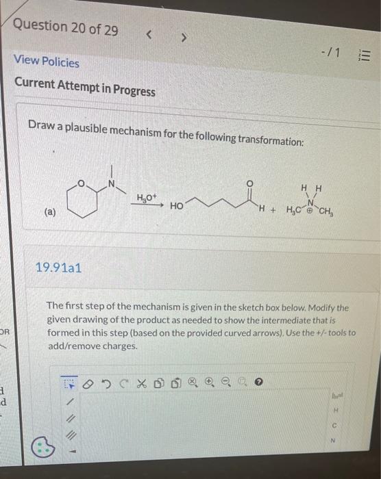 Solved Draw a plausible mechanism for the following | Chegg.com