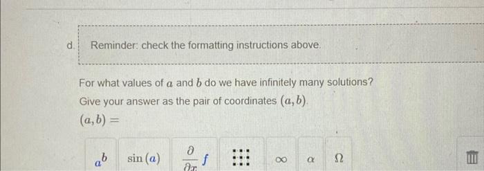 Solved Reminder: check the formatting instructions above. | Chegg.com