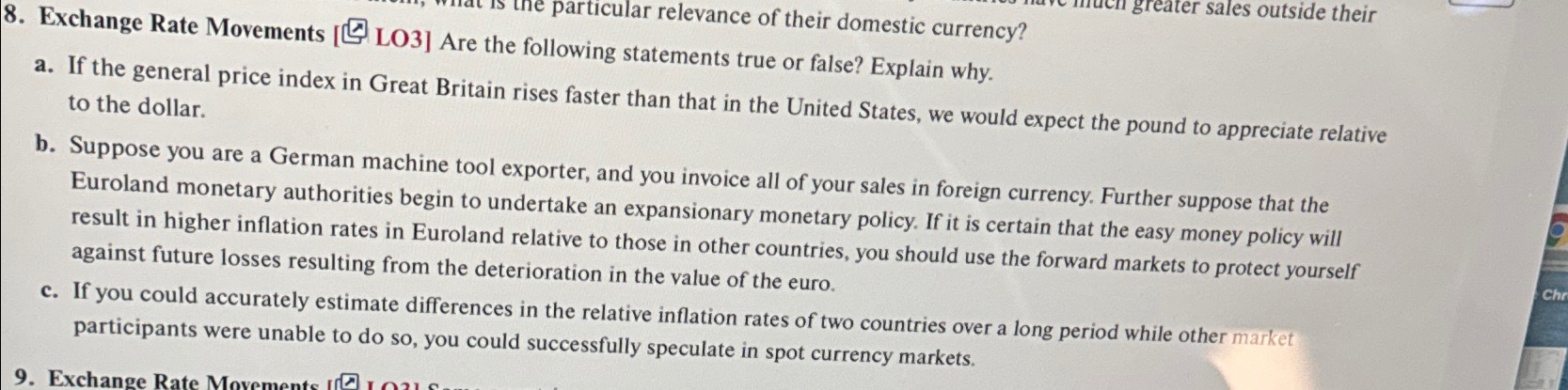 Solved Are the following statements true or false? Explain | Chegg.com