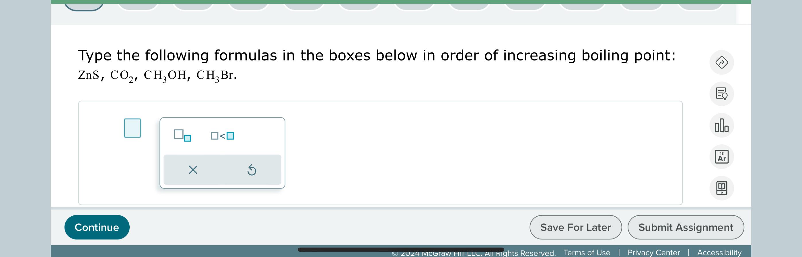 Solved Type the following formulas in the boxes below in | Chegg.com