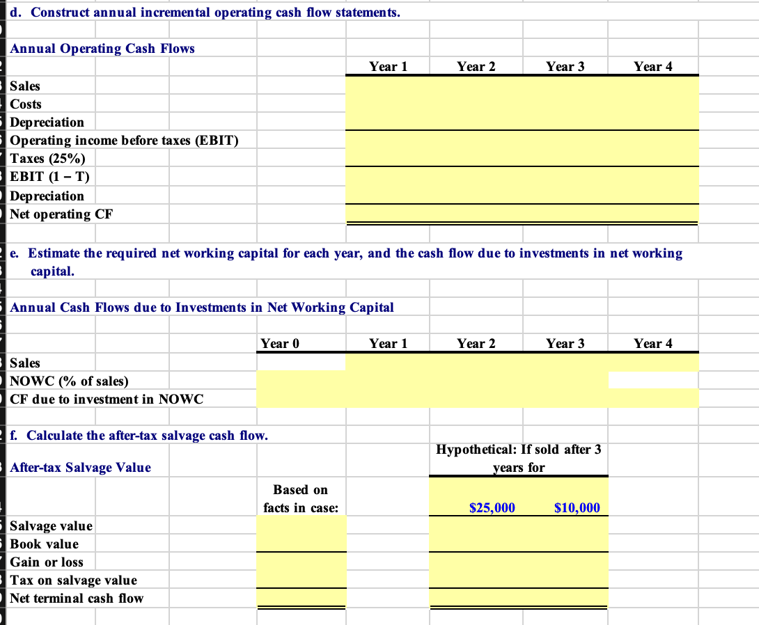 Solved Shrieves Casting Company is considering adding a new | Chegg.com