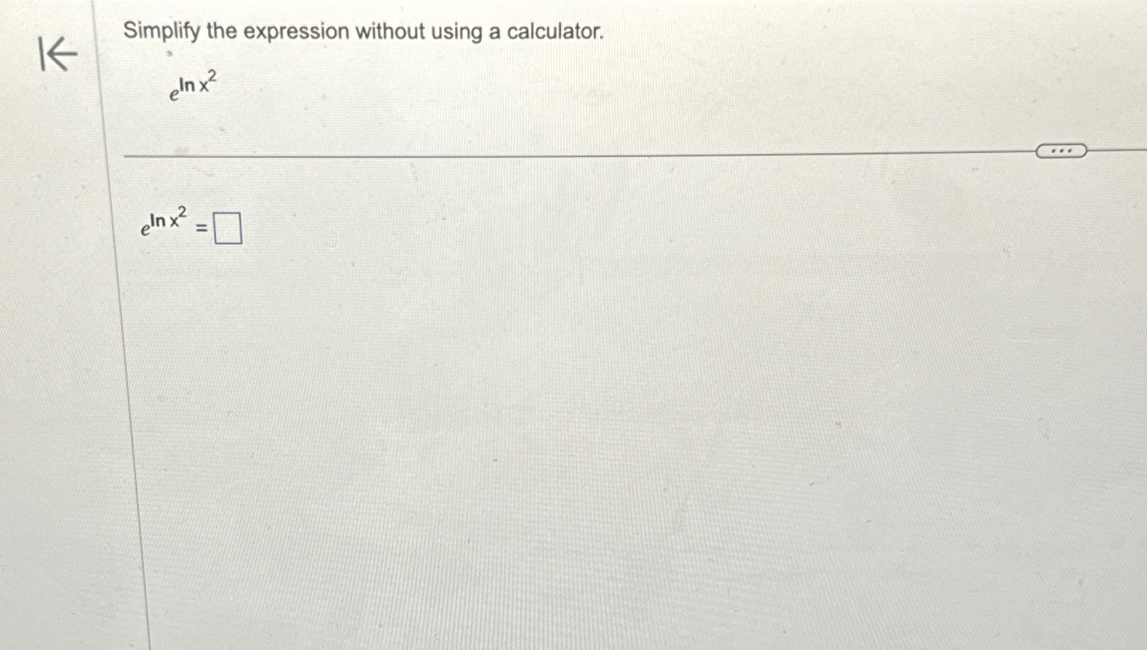 Solved Simplify the expression without using a | Chegg.com