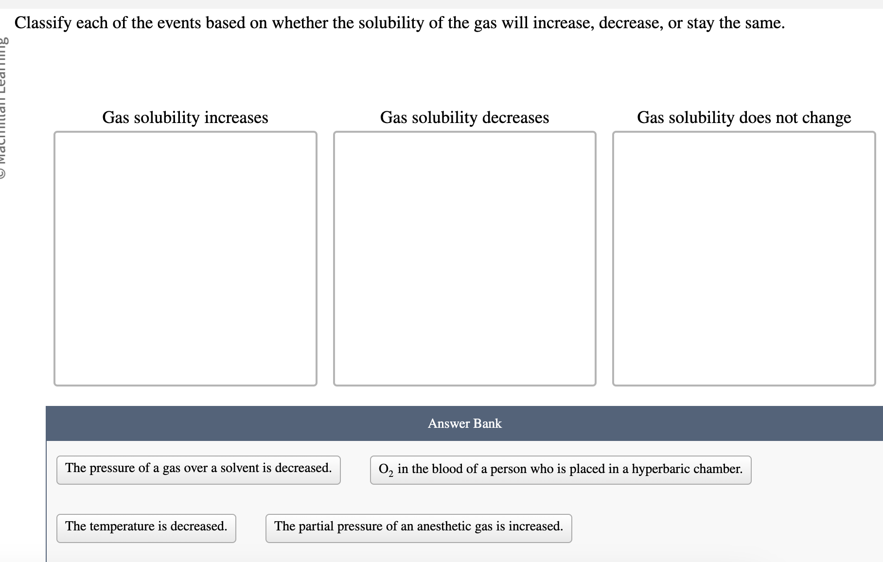 Solved Classify each of the events based on whether the | Chegg.com
