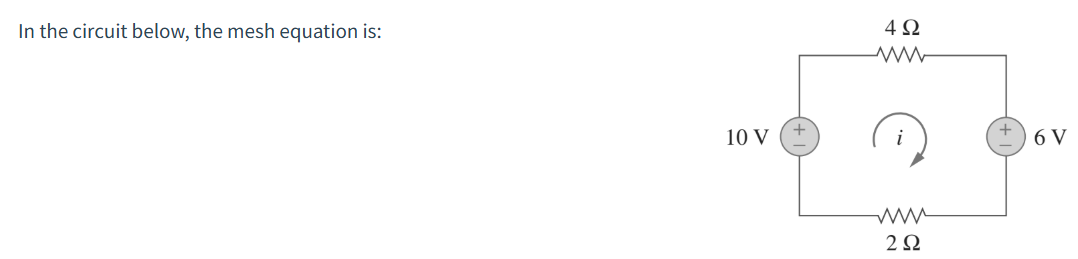 Solved The voltage v across the current source in the | Chegg.com