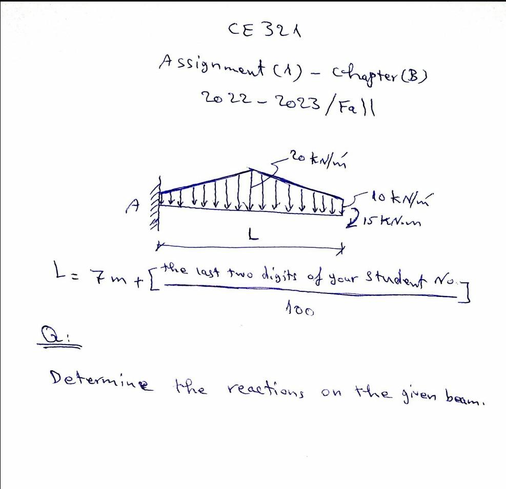 Solved 2022−2023/Fa∥ L=7m+[100 the last two digits of your | Chegg.com