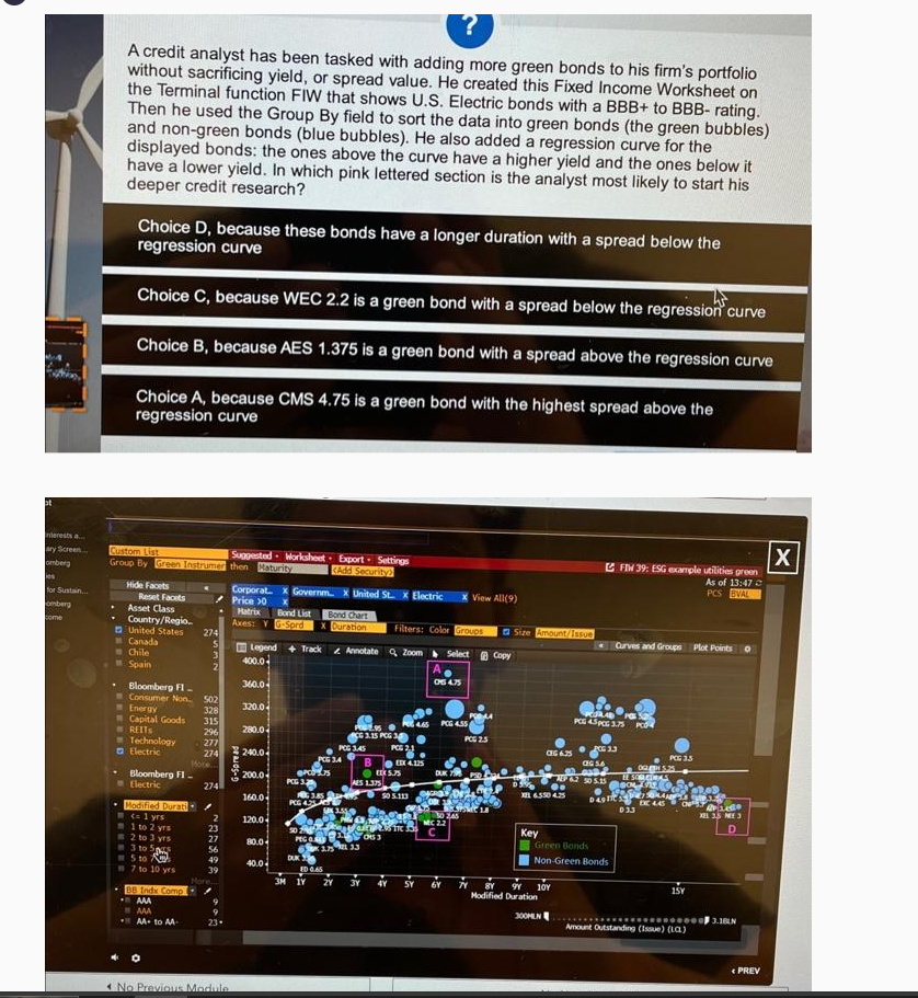 Solved A credit analyst has been tasked with adding more | Chegg.com