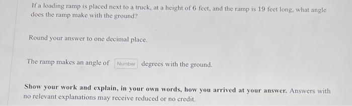 Solved If a loading ramp is placed next to a truck, at a | Chegg.com