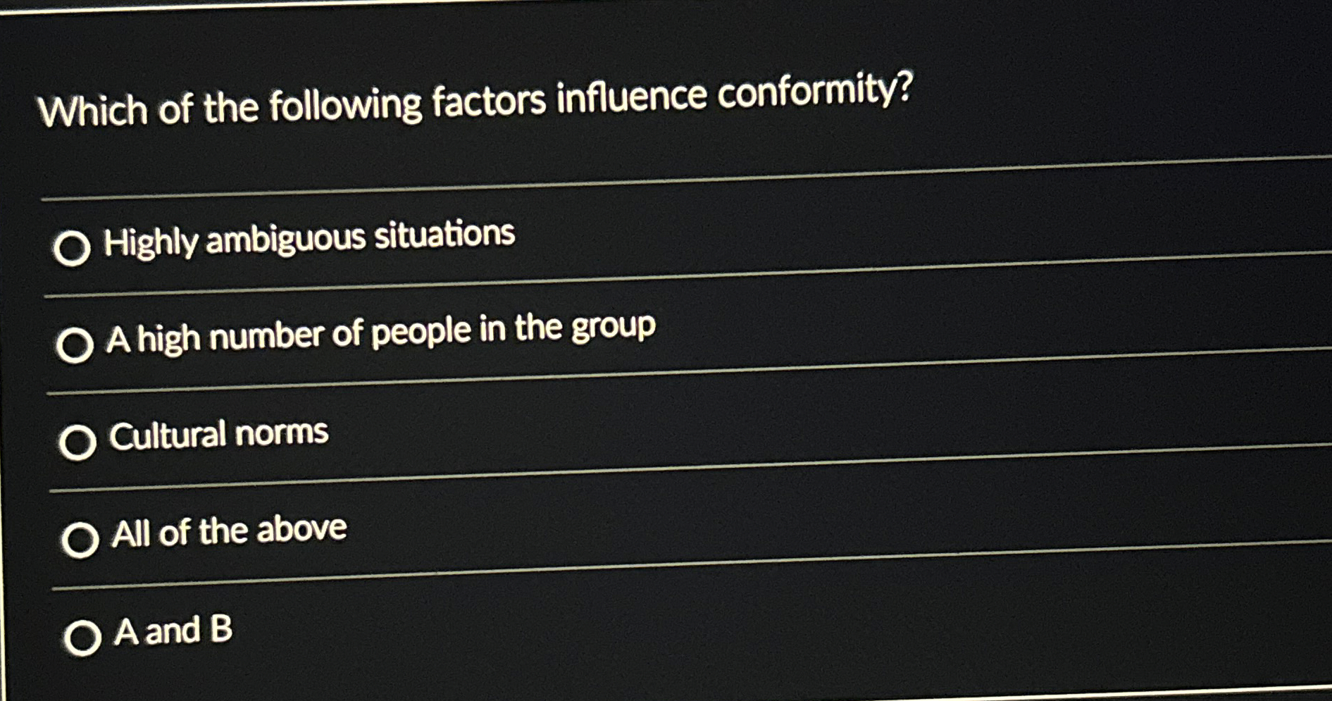 Solved Which of the following factors influence | Chegg.com