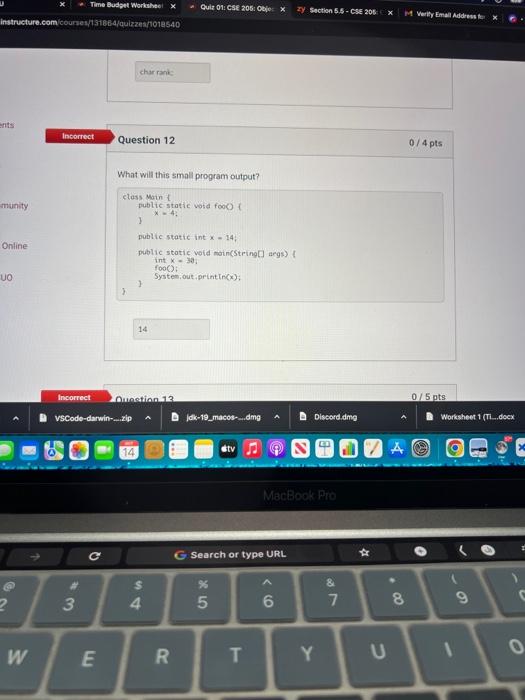 Solved 1) int 2) float 3) double 4) boolean 5) char 6) | Chegg.com
