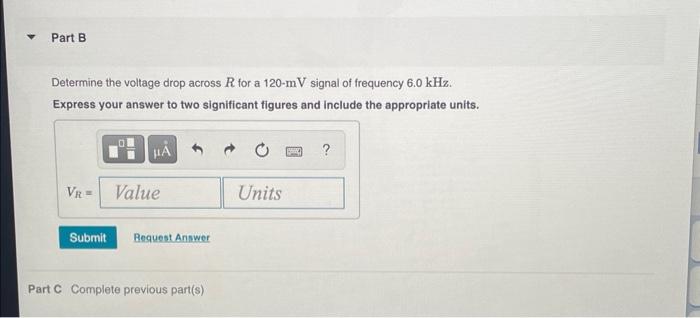 Solved An Review I Consta Part A At what frequency will a | Chegg.com