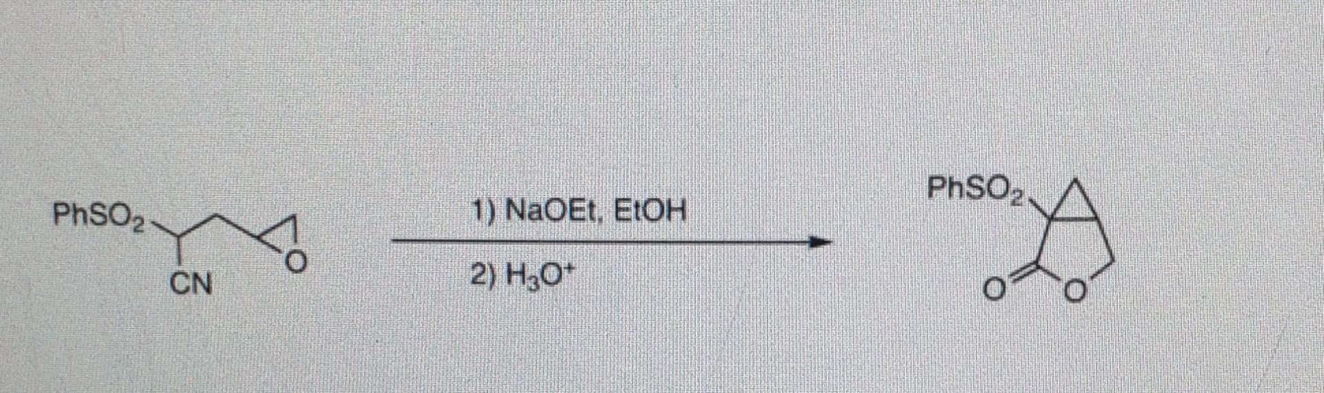 Solved 1) NaOEt,EtOH 2) H3O+ | Chegg.com