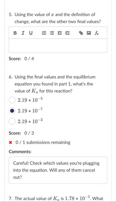 Solved Part 2: The ICE Method The ICE Method is an acronym | Chegg.com