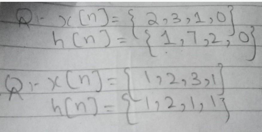 Solved Do this question .Signal and system subject ... | Chegg.com