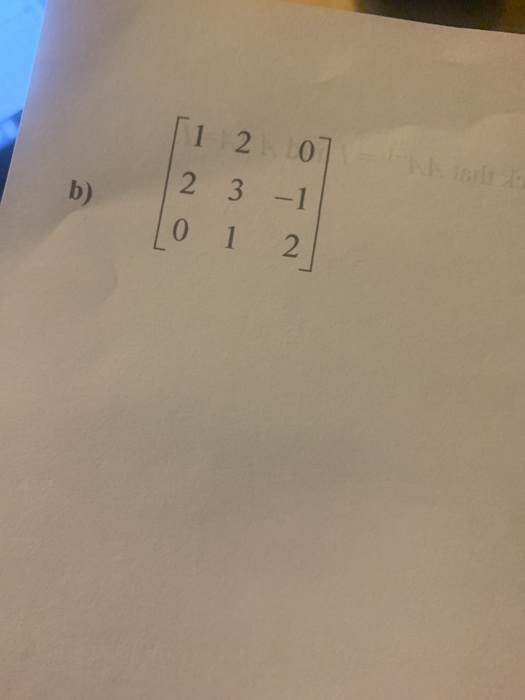 Solved 14. Find the inverse of each matrix A if possible. | Chegg.com
