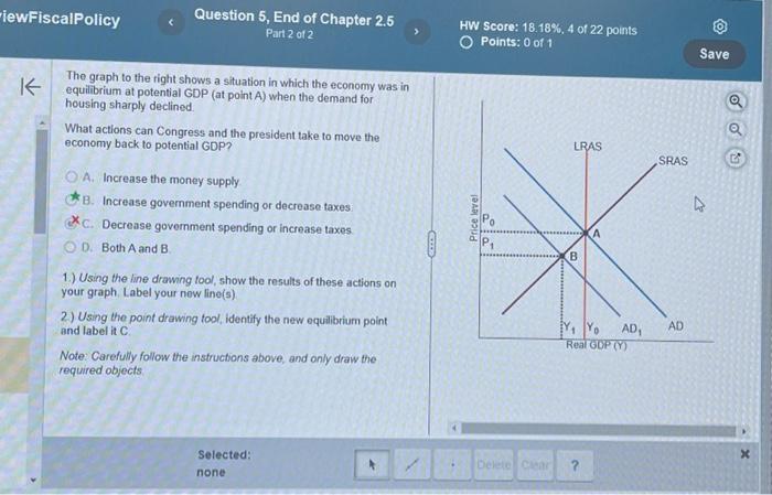 Solved The graph to the right shows a situation in which the | Chegg.com