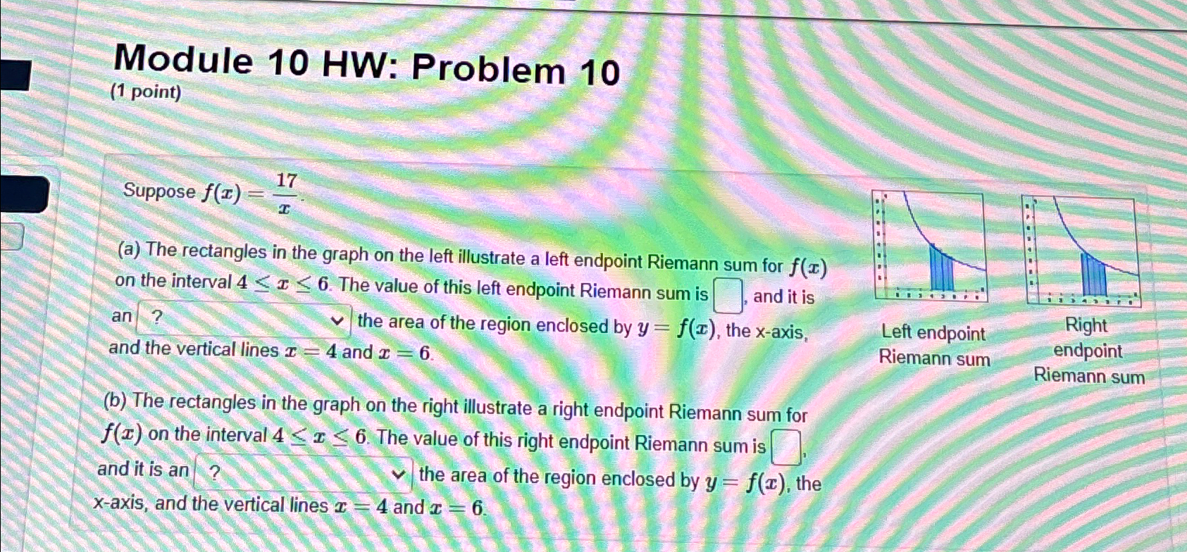 Solved Module 10 ﻿HW: Problem 10(1 ﻿point)Suppose | Chegg.com