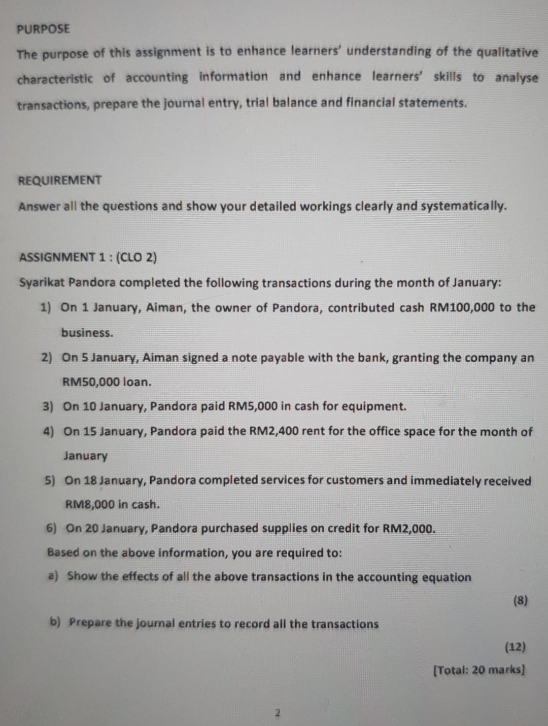 Solved PURPOSE The purpose of this assignment is to enhance | Chegg.com